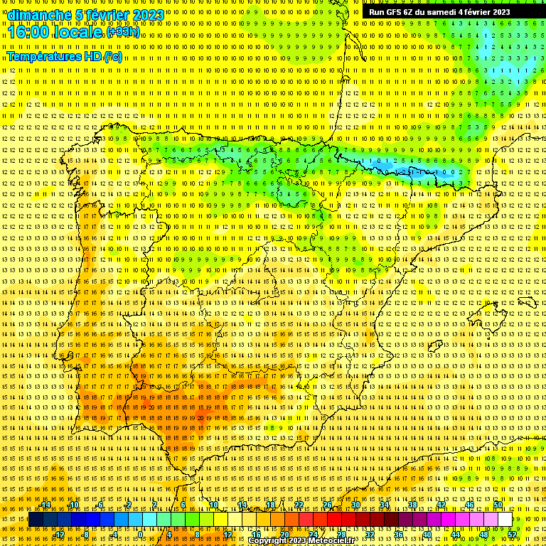 Previsão detalhada 5 a 7 de Fevereiro e pequena antevisão semanal ...